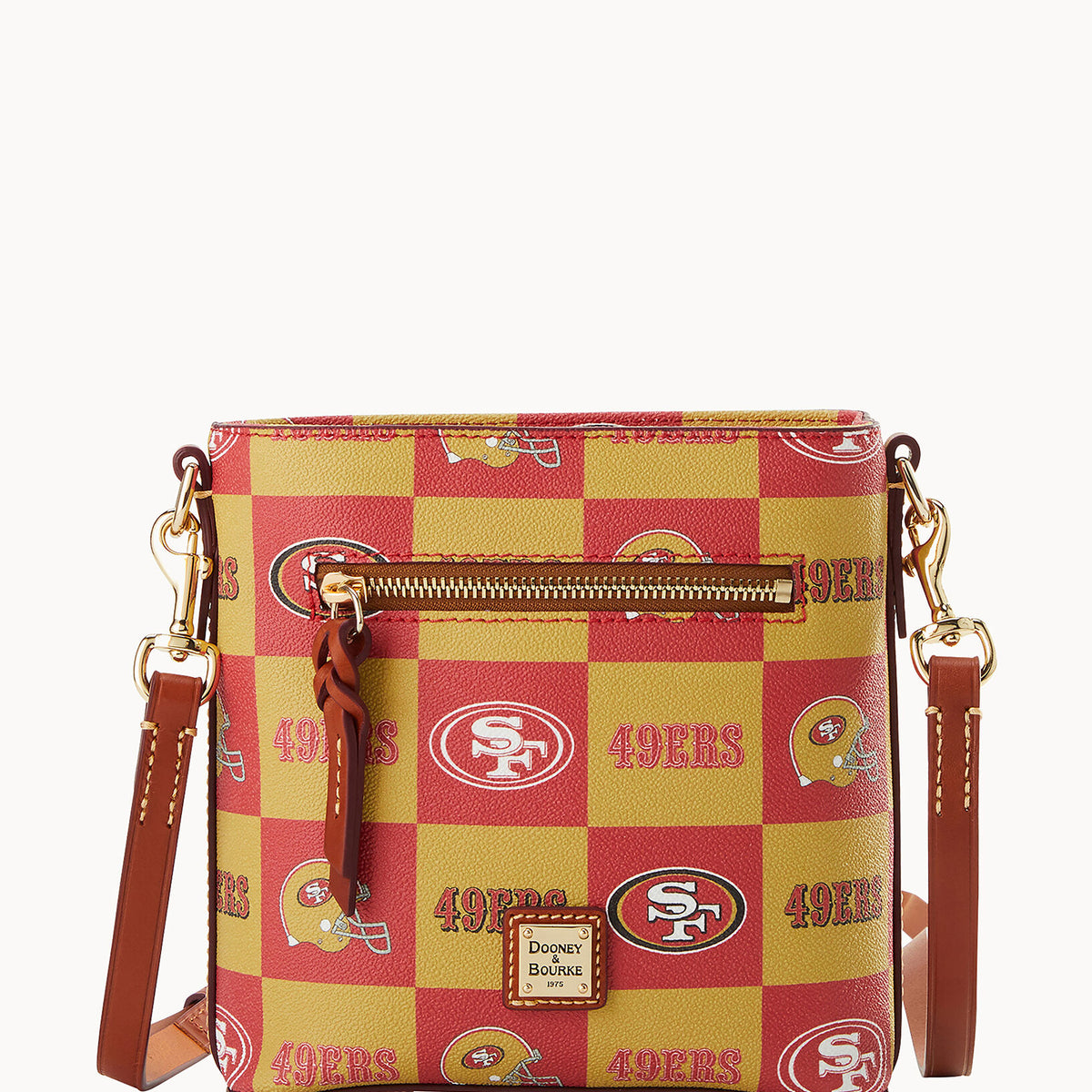 NFL 49ERS Small Zip Crossbody – ILoveDooney